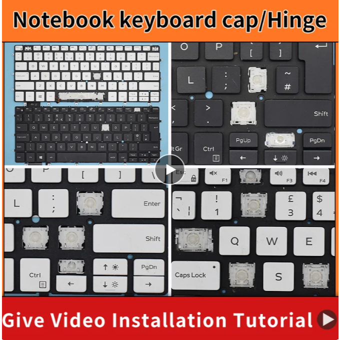 Replacement Keycap Key cap Hinge for DELL XPS13 9305 9370 9380 13-9370 ...