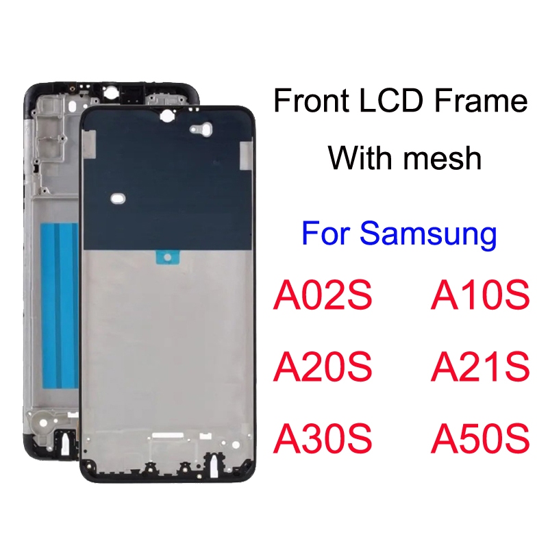 Original Front LCD Frame For Samsung Galaxy A02S A10S A20S A21S A30S ...