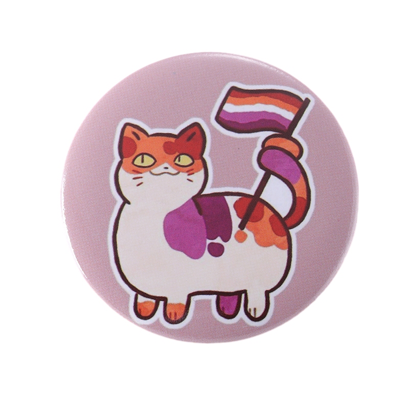 50 Styles Creative LGBTQ Enamel Pins Rainbow Flag Brooch Badges ...