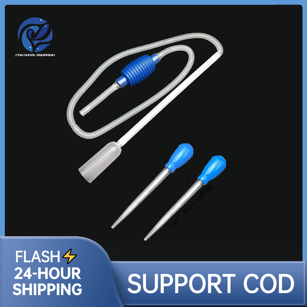 Fish Tank Vacuum Siphon Water Exchanger Pipette Dirt Remover Gravel ...