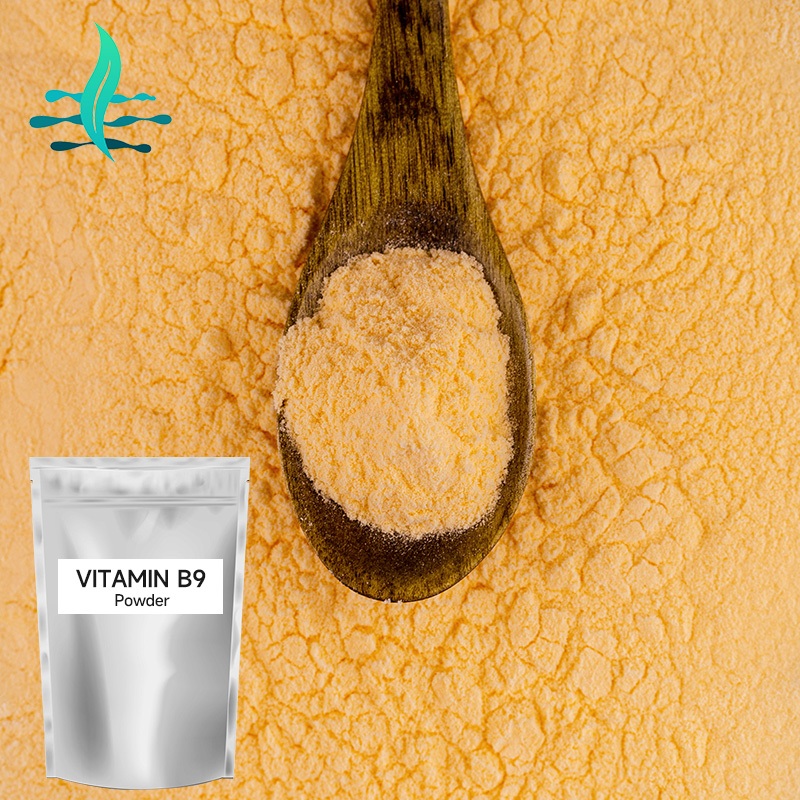 Food grade vitamin B9 Folic acid Nutritional fortifier Vitamin raw ...