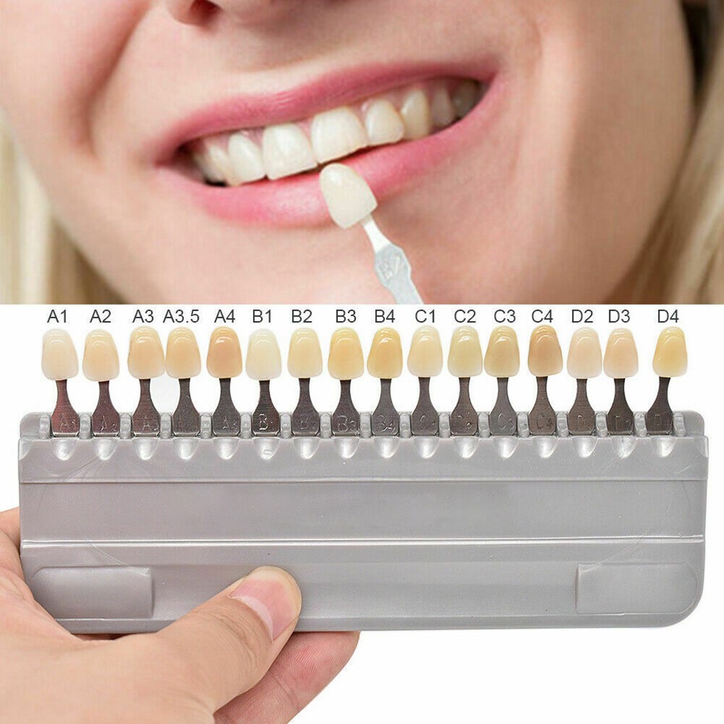 COD16 Colors Teeth Whitening 3D Shade Guide Color Comparator With ...
