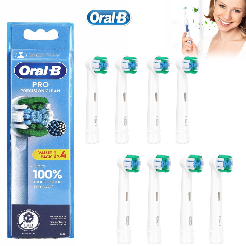 Oral B Electric Toothbrush Heads EB20 Cross Action Replacement Brush ...