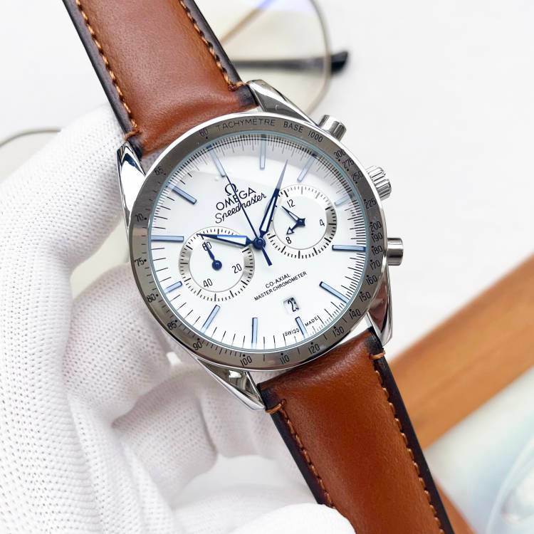 Omega OMEGA Simple Fashion Elegant Business Stainless Steel Case ...