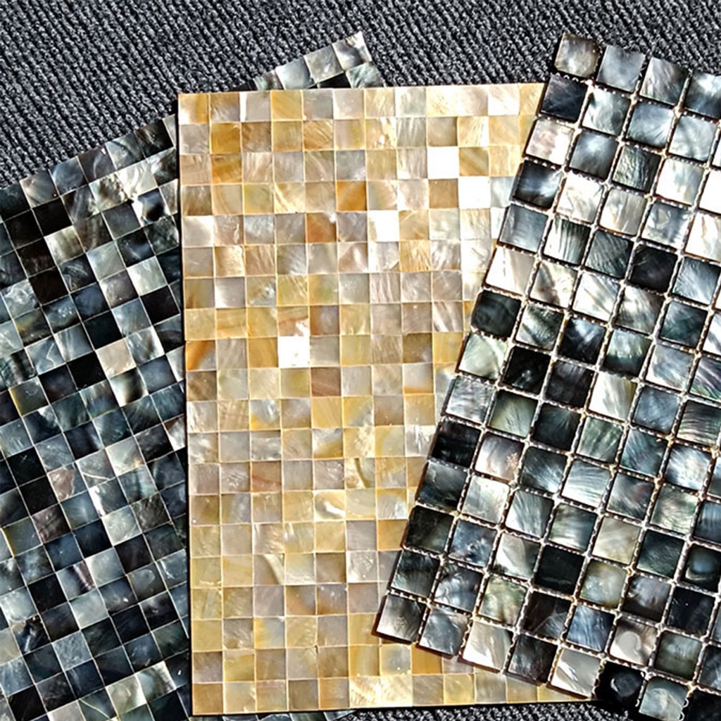 Lip Shell Mosaic Tile for Kitchen Backsplash Mother of Pearl Wall Tiles ...