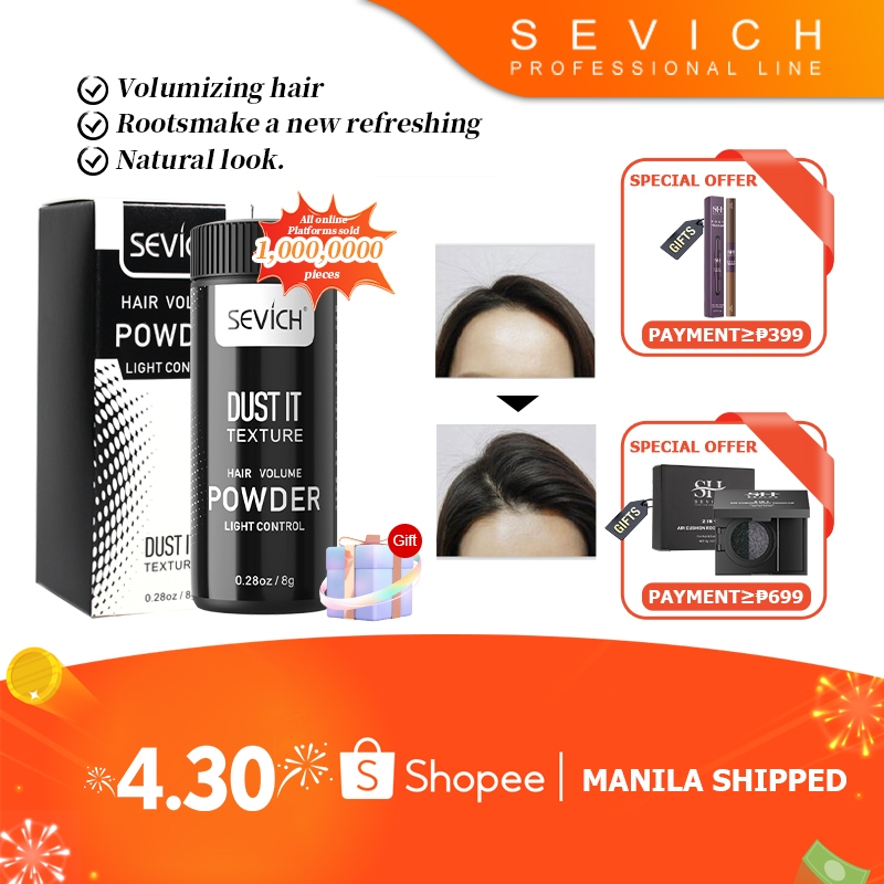 SEVICH Hair Powder Unisex Hair Styling Refreshing Fluffy Powder Hair ...