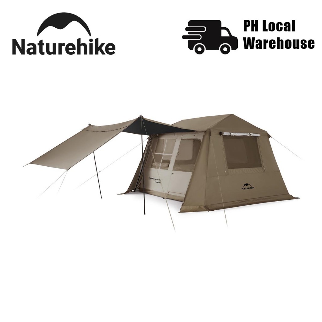 Naturehike Village 6.0 2 Generation Quick Open Tent Family Automatic Tents Camping Outdoor ...