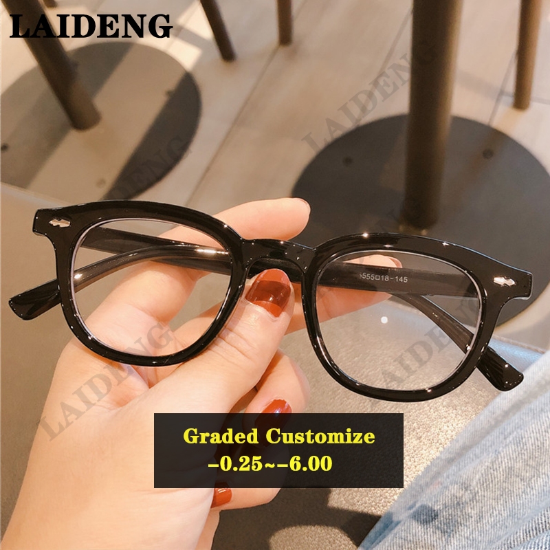 Graded Eyeglasses For Women Myopia Glaases Photochromic Anti Radiation ...