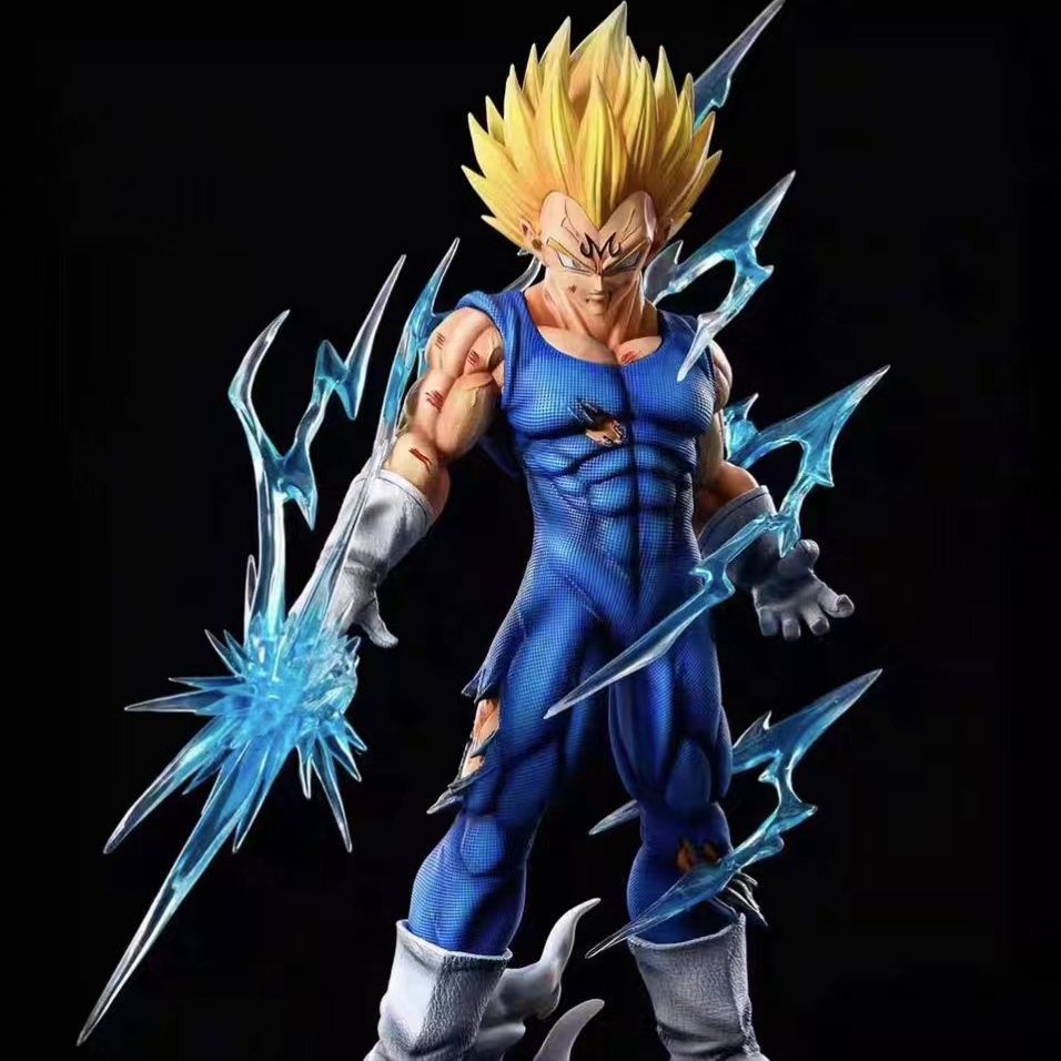 28cm Dragon Ball Super Saiyan GK Majin Evil Vegeta Self-Destruction ...