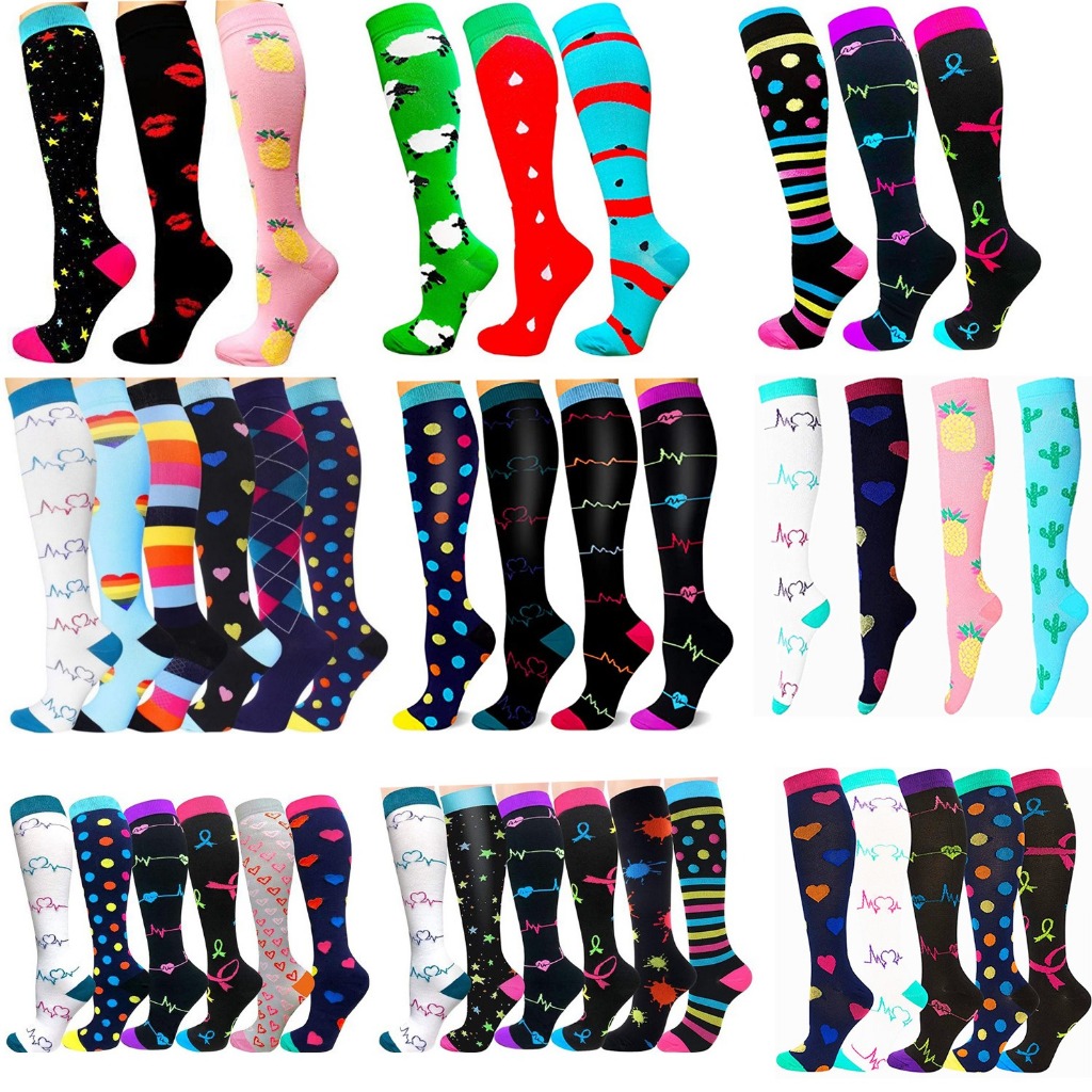 Compression stockings for edema, varicose veins, blood circulation ...