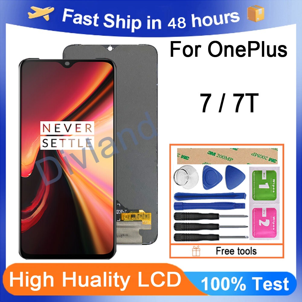 Original AMOLED TFT Oneplus 7 LCD Display Touch Screen 1+7T Replacement ...