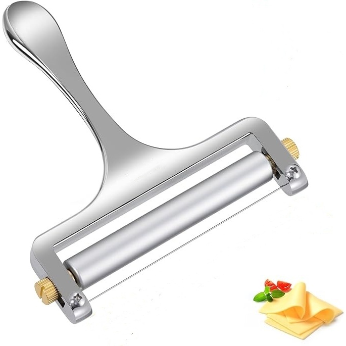Cheese Slicer Stainless Steel Wire Cheese Slicer Great for Cheddar ...