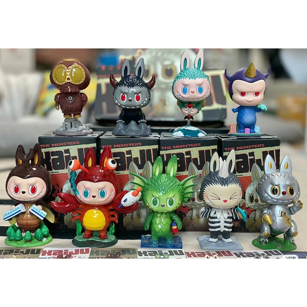 Official GENUINE popmart LABUBU Elf Monster Series Figure Model Toy ...