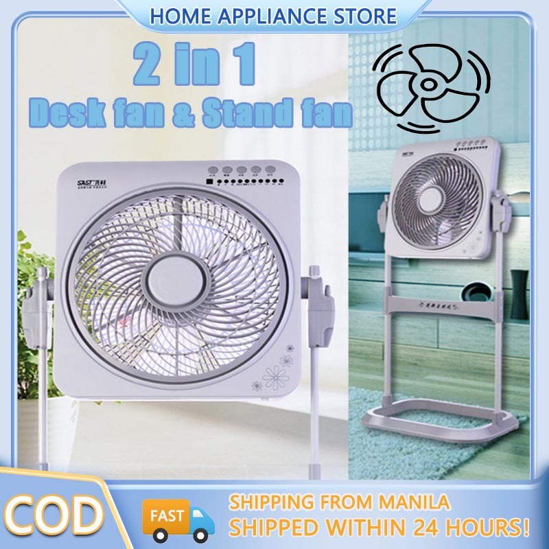 Multifunction Floor Fan Can Lift Floor Fan 2-in-1 Desktop Fan Inverter ...
