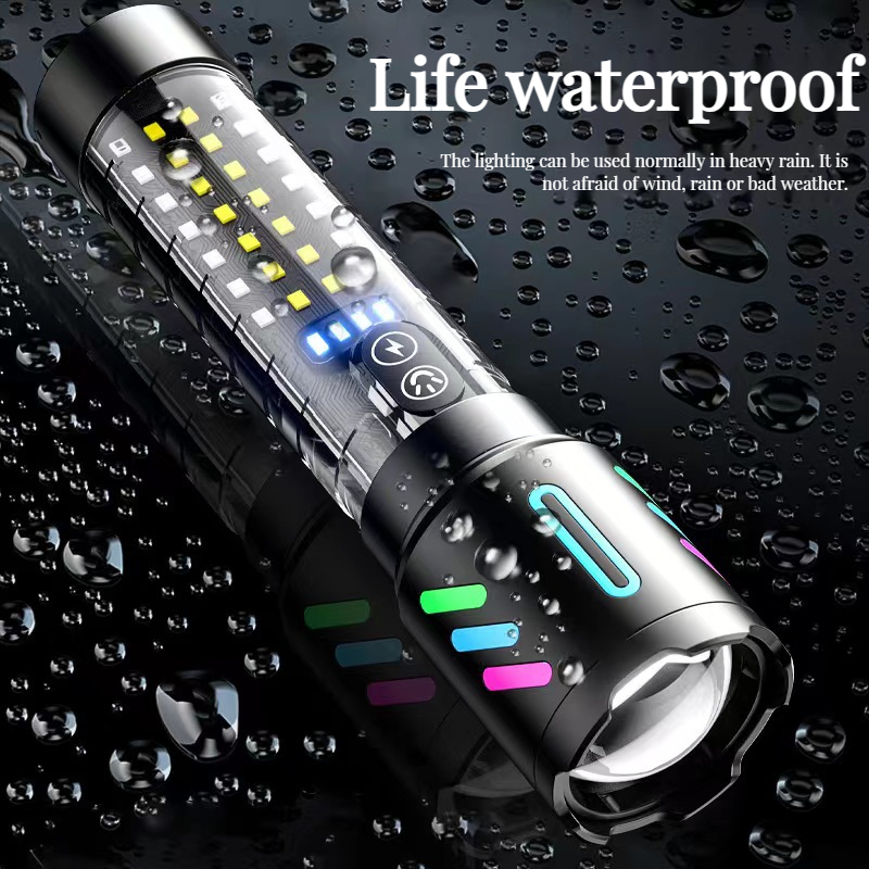 New multifunctional laser bead long-range Tpye-C charging built-in ...