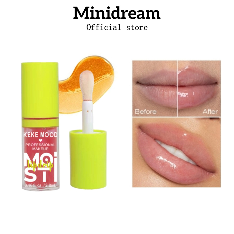 KEKE MOOD Lip Oil Natural ingredients Moisturize Lip Balm Lip Gloss ...