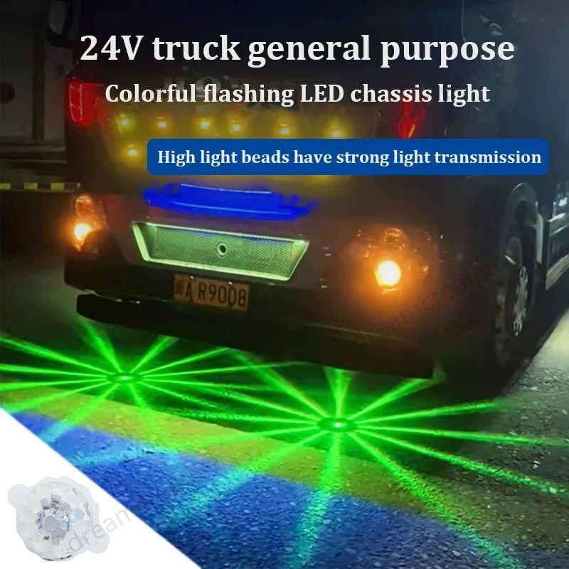 12-24V Led Motorcycle Chassis lights Colorful Truck Flashing Chassis ...