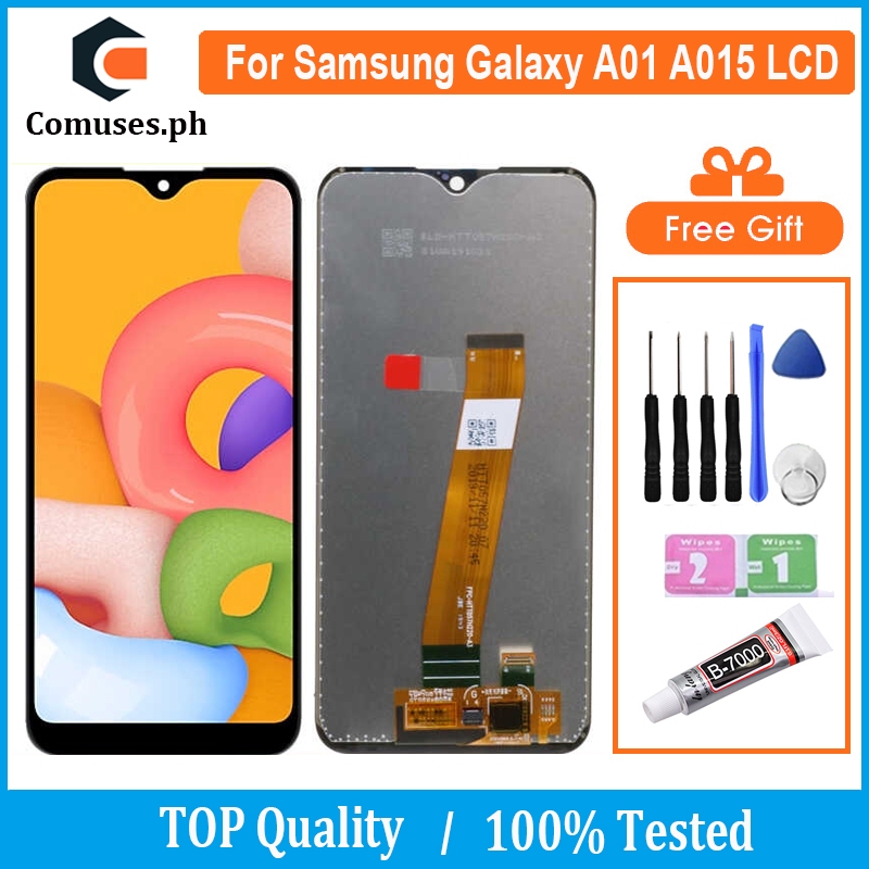 COMUSES LCD For Samsung Galaxy A01 A015 LCD Display Touch Screen Digitizer Assembly Replacement ...