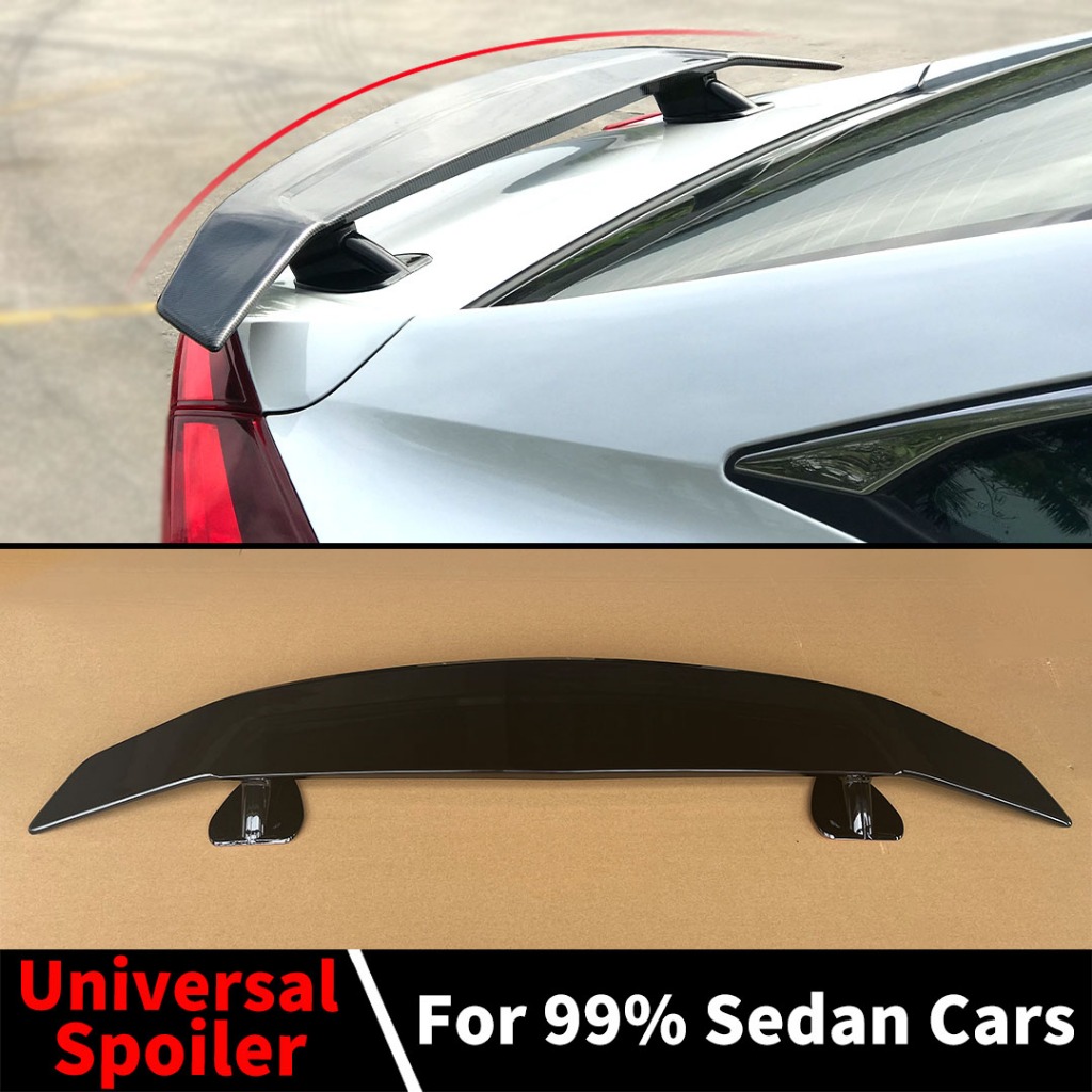 Universal GT JDM Style Racing Sport Rear Wing Spoiler Air Deflector For ...