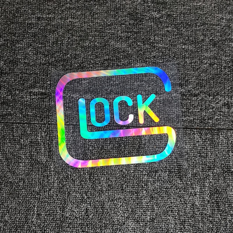 Car Stickers Glock Pistols Reflective Decoration For Fuel Tank Cap ...