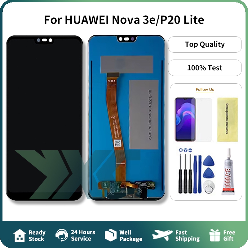 For HUAWEI P20 Lite Nova 3E LCD Screen Assembly Replacement Ultra Clear LCD Display | Shopee ...