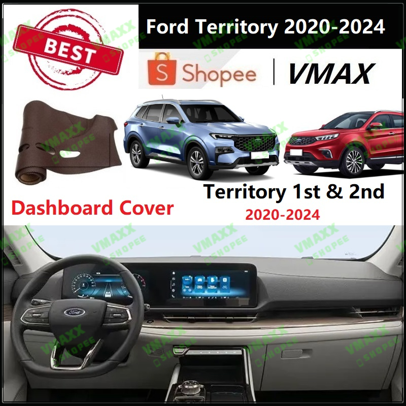 Ford Territory 2nd & 1St 2020 - 2024 Dashboard Cover Pad Leather Car ...