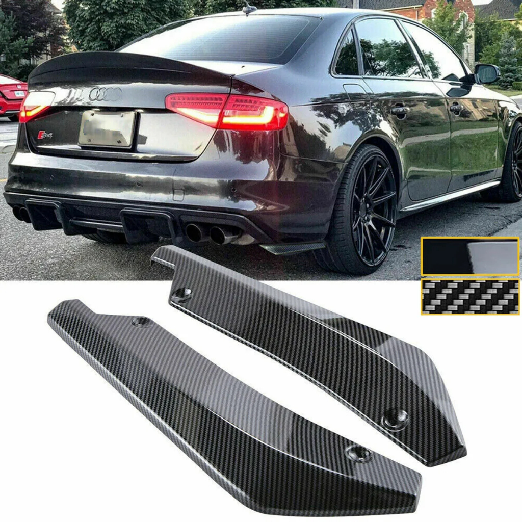 Universal Car Front Rear Bumper Strip Lip Spoiler Diffuser Splitter ...