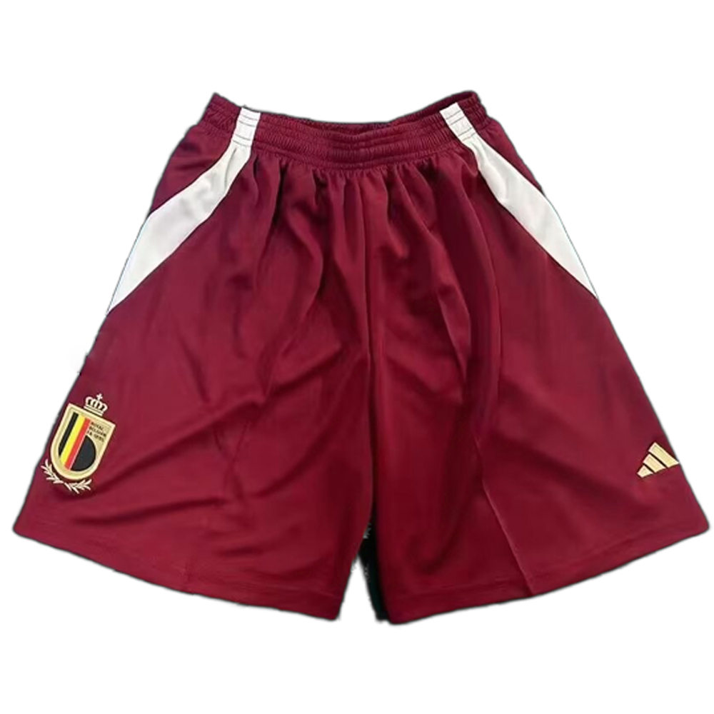 2024-25 Belgium Home Away UEFA European Football Championship Sport Short Pants Shorts | Shopee ...