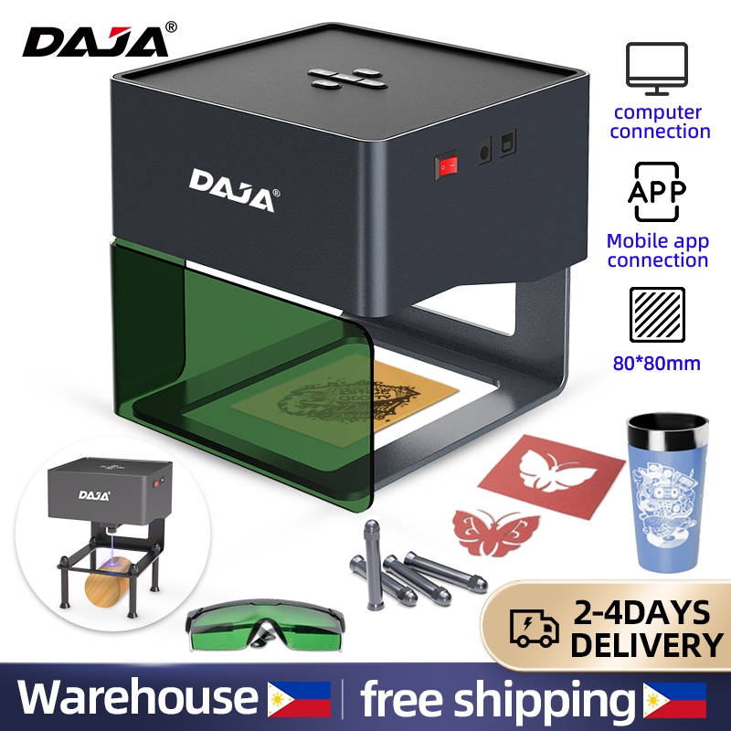 DAJA Laser Engraving Machine Dj6 Cutting Engraver Lazer Printer Lettering Automatic Mini Printed ...