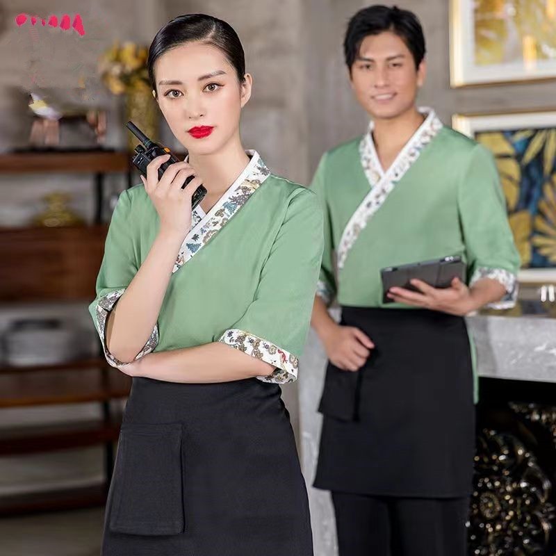 Women/men Sushi Restaurant Workwear Shirt Chef Uniforms Food Service ...