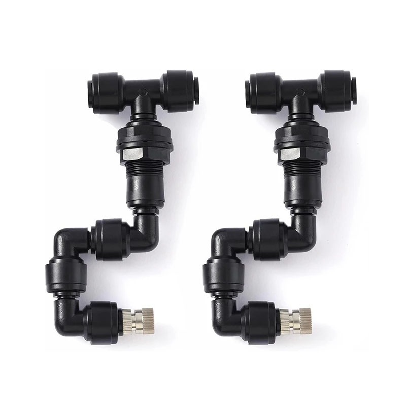2pcs Reptiles Terrarium Nozzle Fogger Mist Sprinkler Adjustable ...