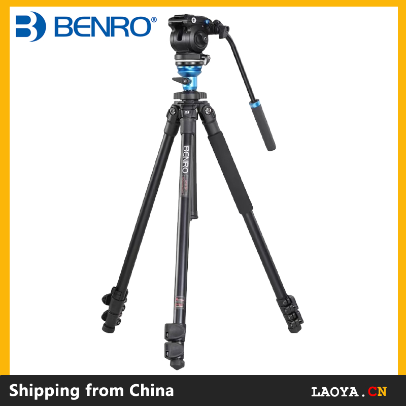 Benro A1573FS2N 157.5cm Height Camera tripod Aluminum alloy material ...