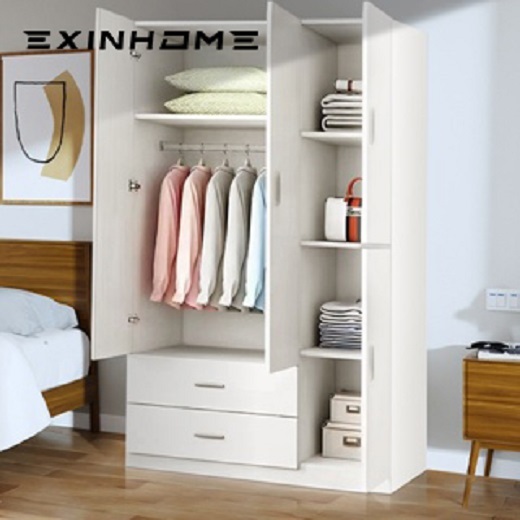 EXINHOME Cabinet For Clothes Wardrobe Small Home Bedroom Simple Modern ...
