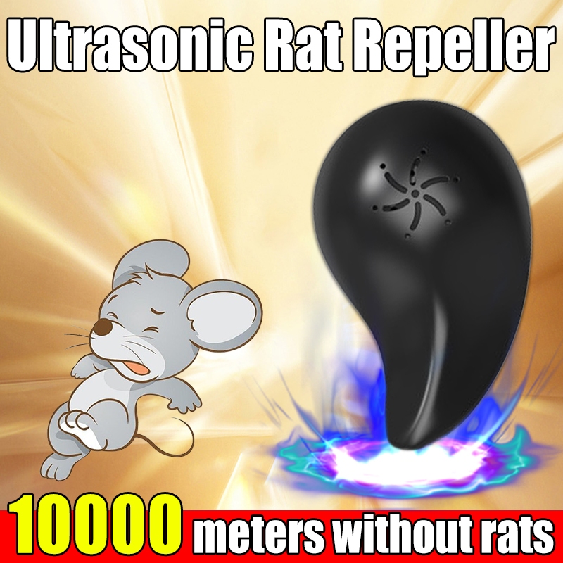 360°rat repellent！CP Ultrasonic pest repeller Rat repellant ultrasonic ...