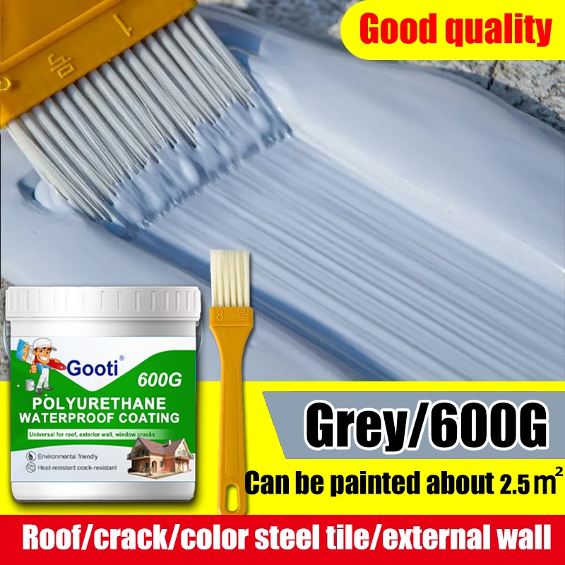1000G With Brush Roof Waterproof Coating Sealant Glue for Repair Roofs ...