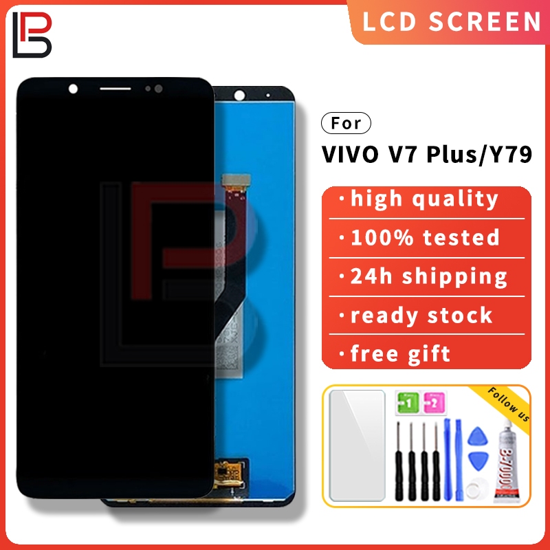 For Vivo V7 V7 plus Y75 Y79 Lcd Touch Screen Digitizer Assembly Replacement Cellphone Lcd ...