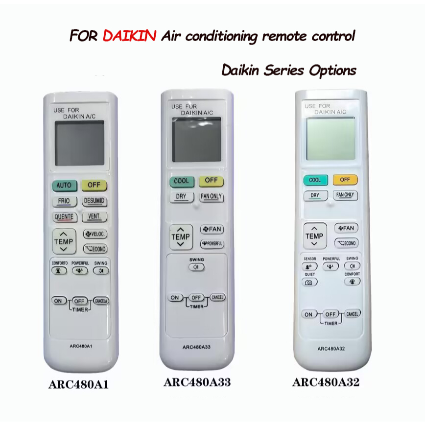 Suitable Split Air Conditioner daikin Air Conditioner Remote Control ...
