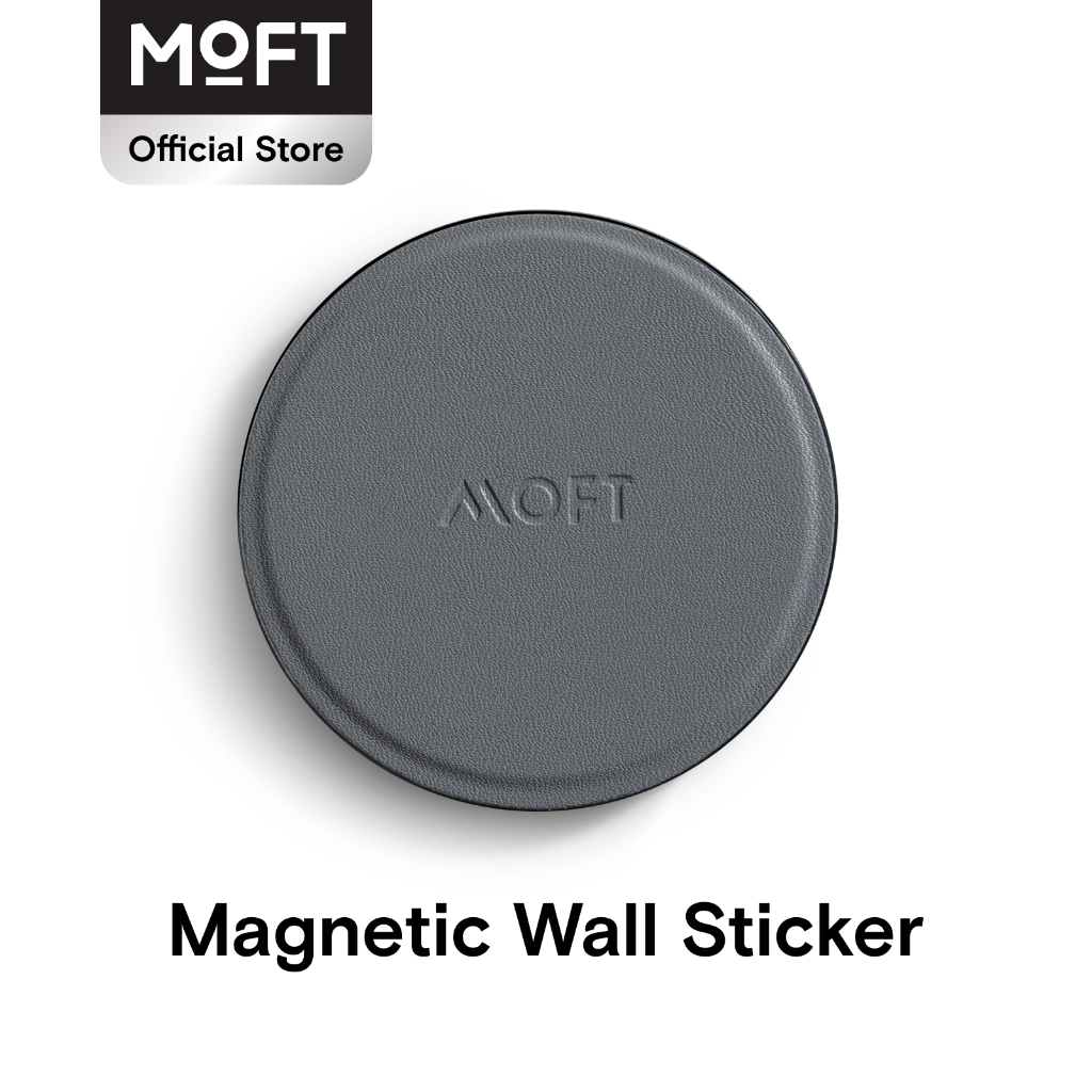 MOFT Slim Flat Stick-on Magnetic Wall Sticker Universal With Snap Phone ...
