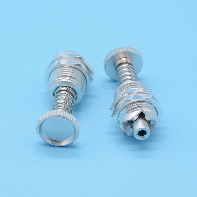 2Pcs CNC Aluminum Big 42mm Push Button Hatch Locks 10X12X42mm M12 X42mm ...