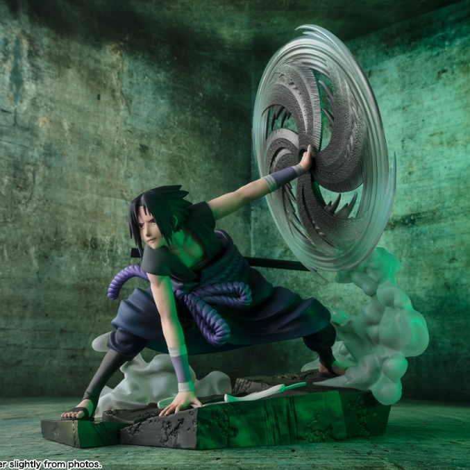 Bandai FZ Naruto Kaleidoscope Sharingan Light And Dark Uchiha Sasuke ...