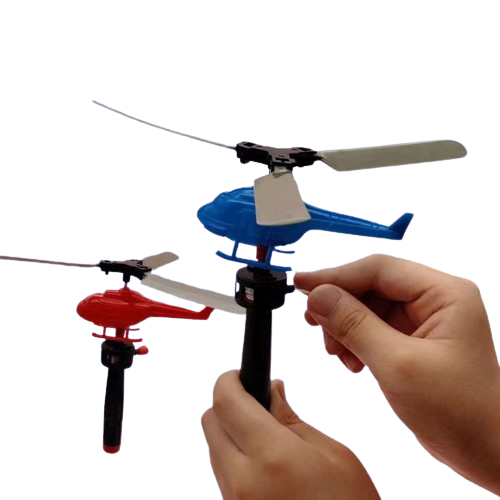 Pull-Handle Power Helicopter for Kids' Outdoor Trip | Shopee Philippines