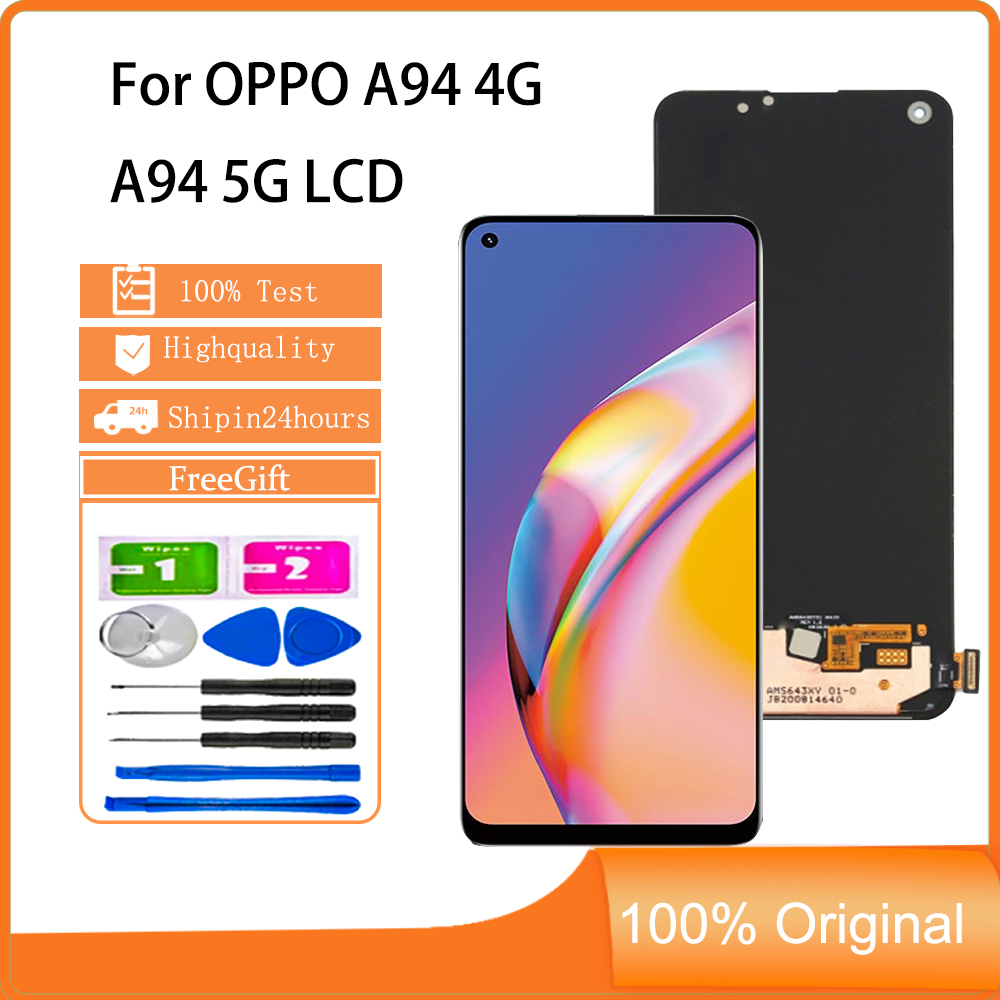 For AMOLED OPPO A94 4G A94 5G LCD Display Touch Screen Replacement | Shopee Philippines
