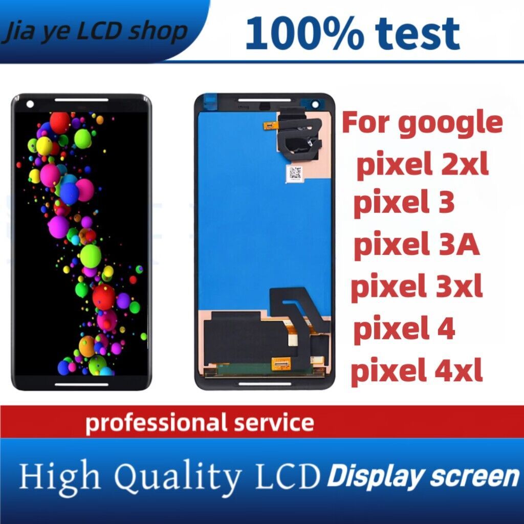 AMOLED For Google Pixel 2/2 XL Pixel 3/3 XL Pixel 4/4XL Pixel 4A 4G/4A 5G Pixel 3A/3A XL LCD ...