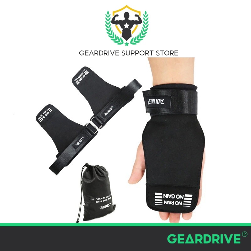 1 Pair Weight Lifting Wrist Straps for Maximum Grip Support,Lifting ...