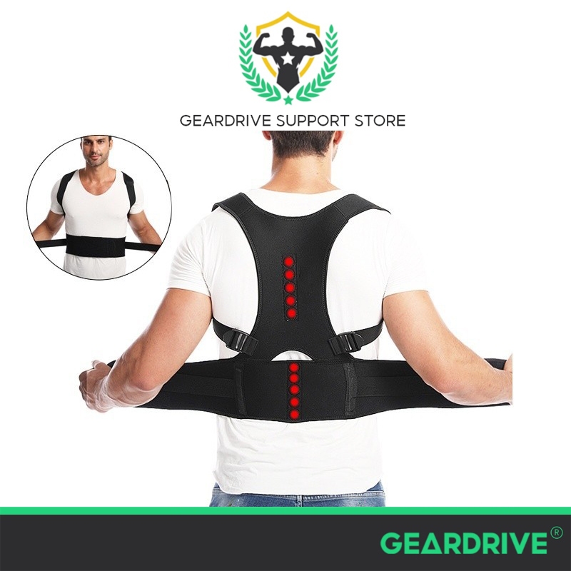 Back Brace Posture Corrector for Men and Women - Adjustable Posture ...