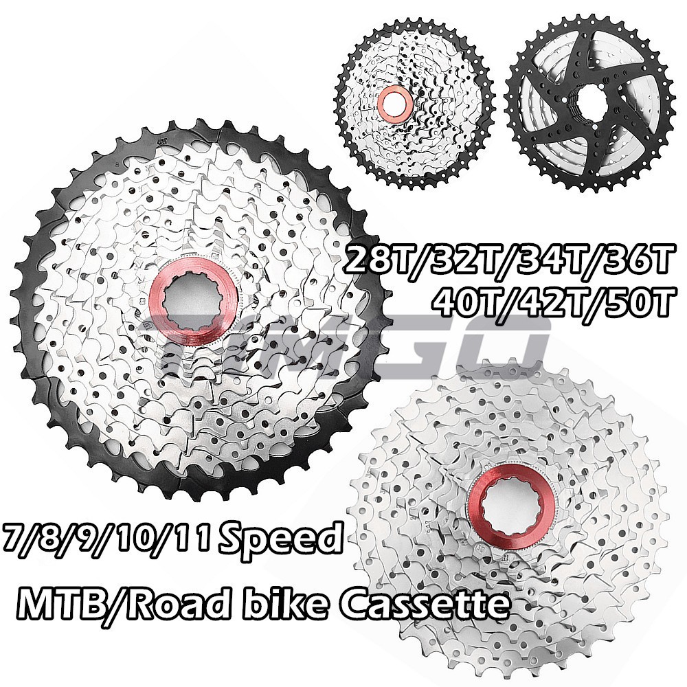 MTB Mountain Road Folding Bike 7/8/9/10 Speed Cassette Cogs Sprocket ...