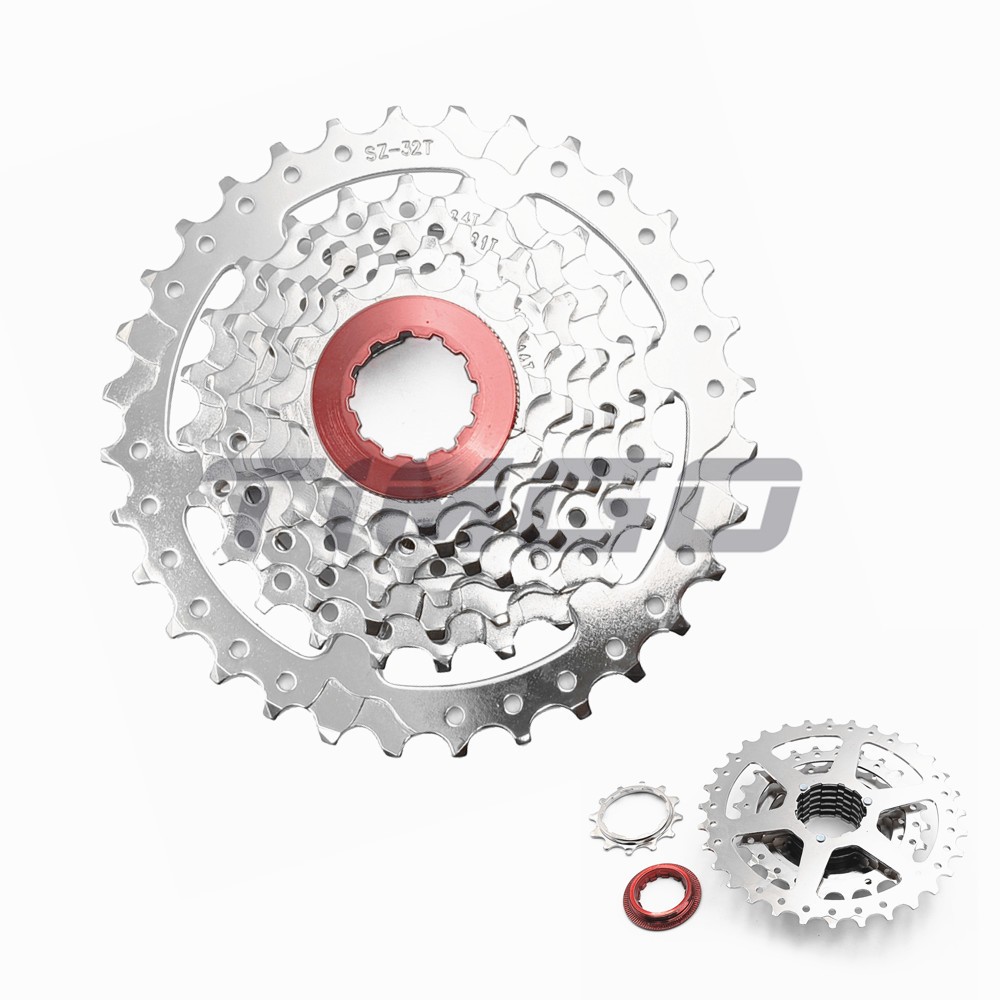 MTB Mountain Road Folding Bike 7/8/9/10 Speed Cassette Cogs Sprocket ...