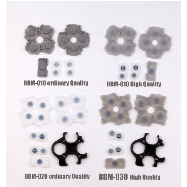 1SETS V1.0 V2.0 V3.0 Replacement For Sony PS5 Rubber Conductive L R ...