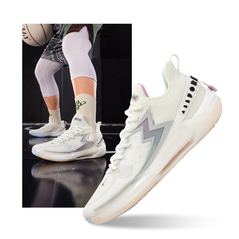 361 Degrees Big3 5.0 Quick Pro Men Basketball Shoes Wear-Resistant ...