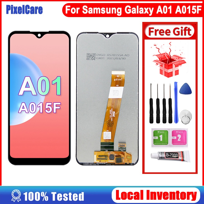 Pixelcare LCD For Samsung Galaxy A01 A015F A015M LCD Display Touch Screen Digitizer Assembly ...